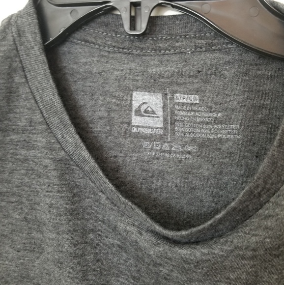 Quiksilver | Shirts | Quiksilver Dark Gray Marled Short Sleeve Shirt | Poshmark